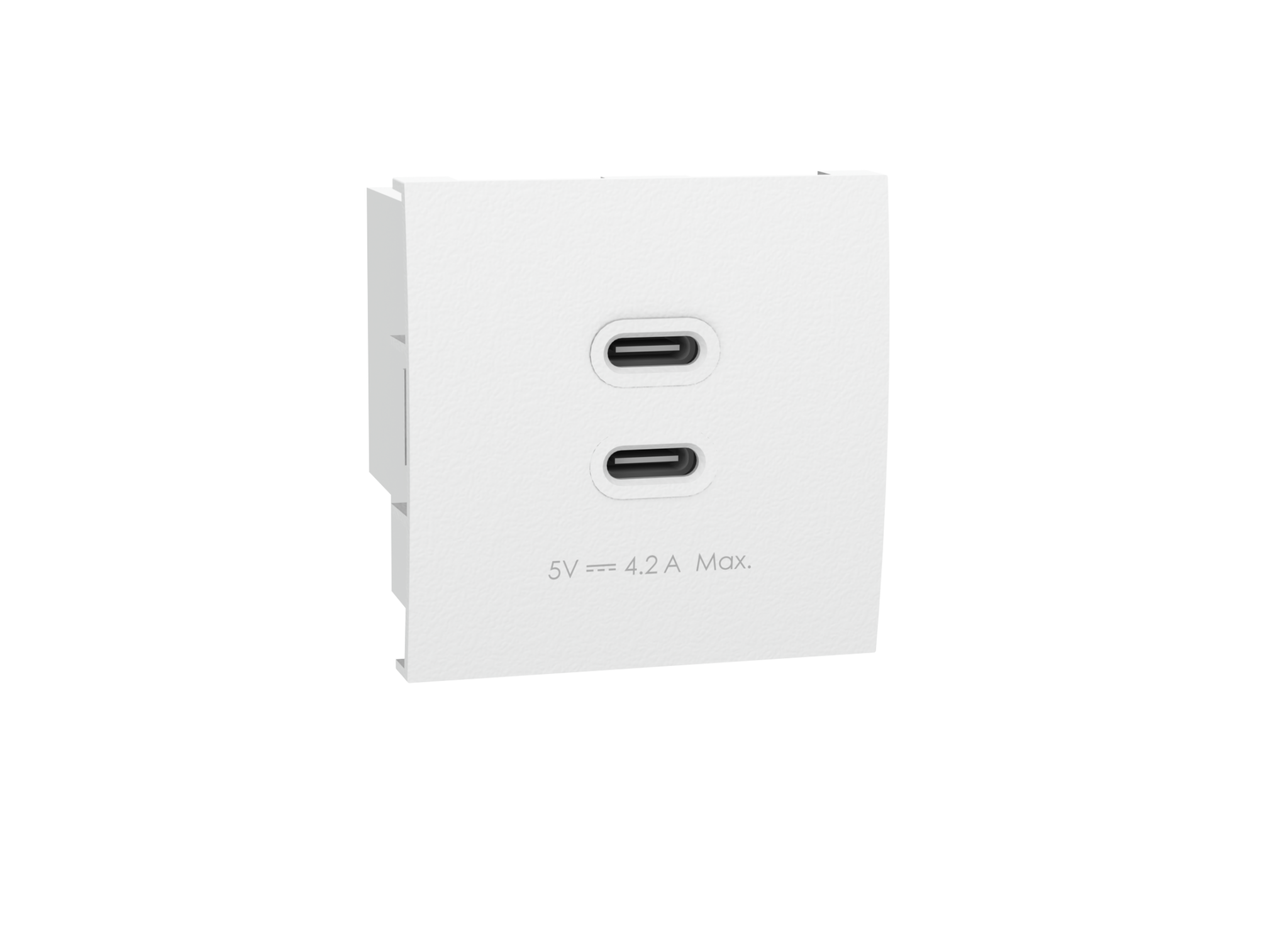 Nuevo Módulo 45x45 Cargador Doble USB C - MMConecta